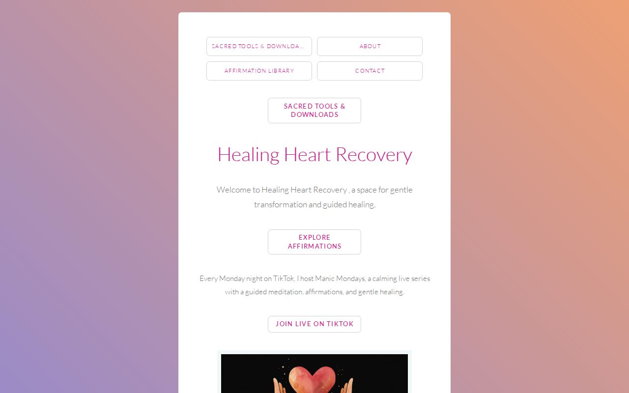 Healing Heart Recovery